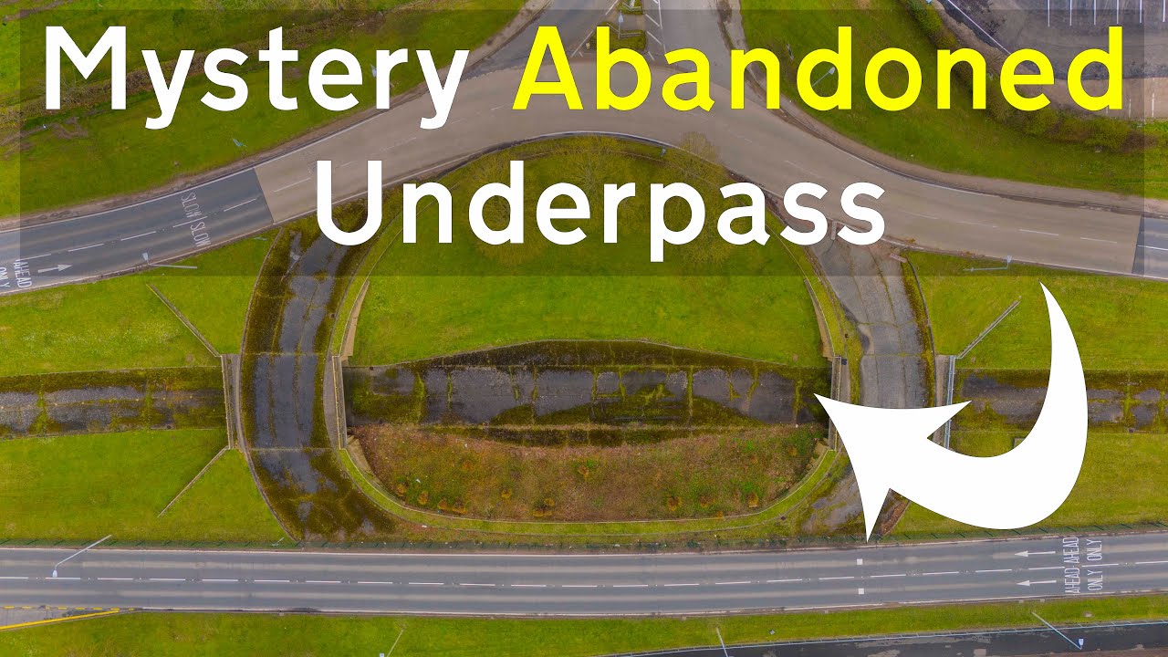 The Mystery ABANDONED UNDERPASS - A602 Stevenage Hertfordshire - YouTube