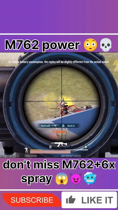 M762 power and back to back squad wip 🥶 don't miss last spray 😱😈 #viral #bgmi #1k #gaming # ...