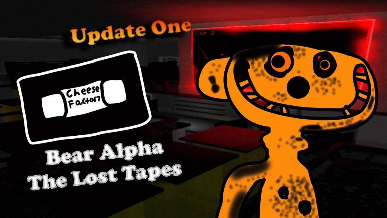 Playing The New Cheese Factory Update In Roblox Bear Alpha The Lost ...