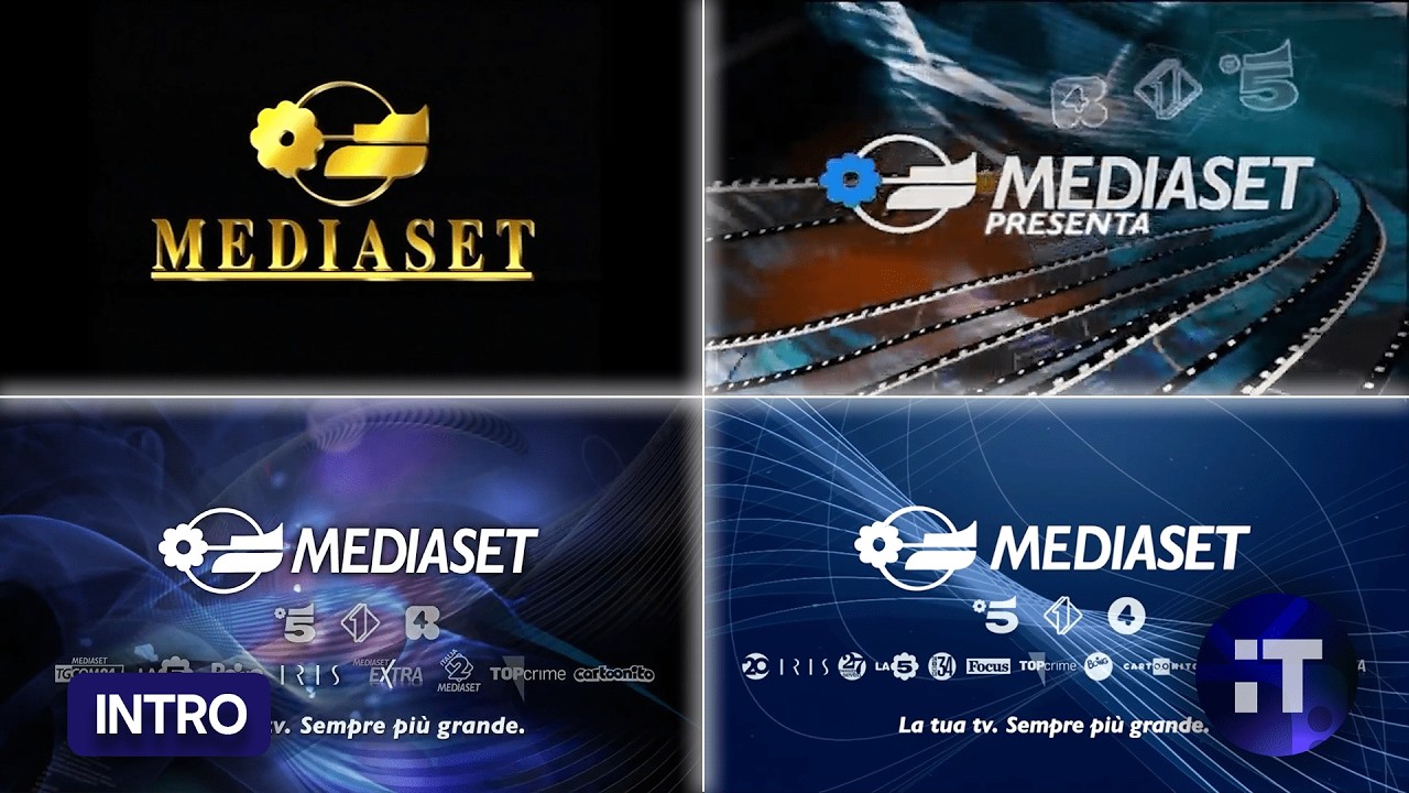 Raccolta intro - Mediaset (1984-2024) - YouTube