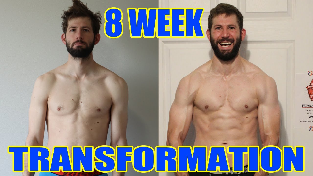 8 Week Body Transformation 1UP Nutrition Spring Challenge - YouTube