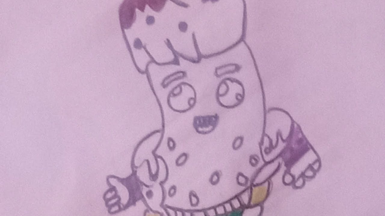 How To Draw & Colour Lil split | Fortnite OG - YouTube