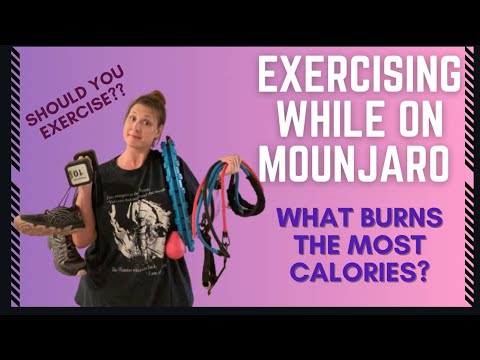 Exercise while on Mounjaro/Ozempic|Best Exercises for the most calorie ...