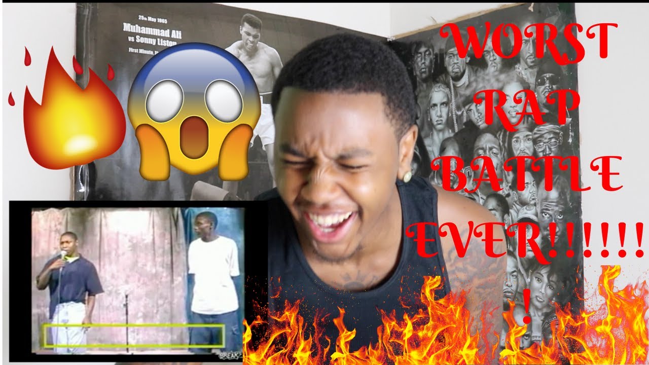 WORST RAP BATTLE EVER REACTION!!! - YouTube