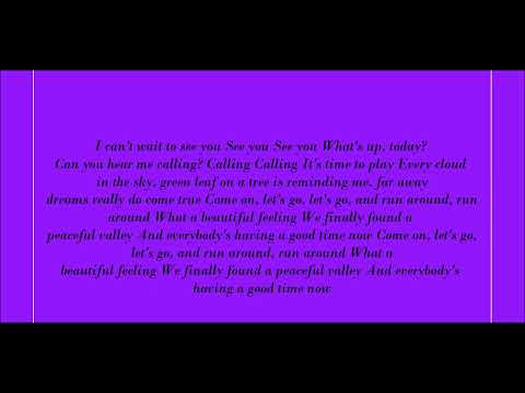 The Land Before Time 2 The Great Valley Adventure, Peaceful Valley Lyrics