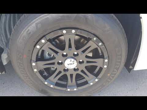 CSA Raptor rims on a Toyota Hiace walkaround - YouTube