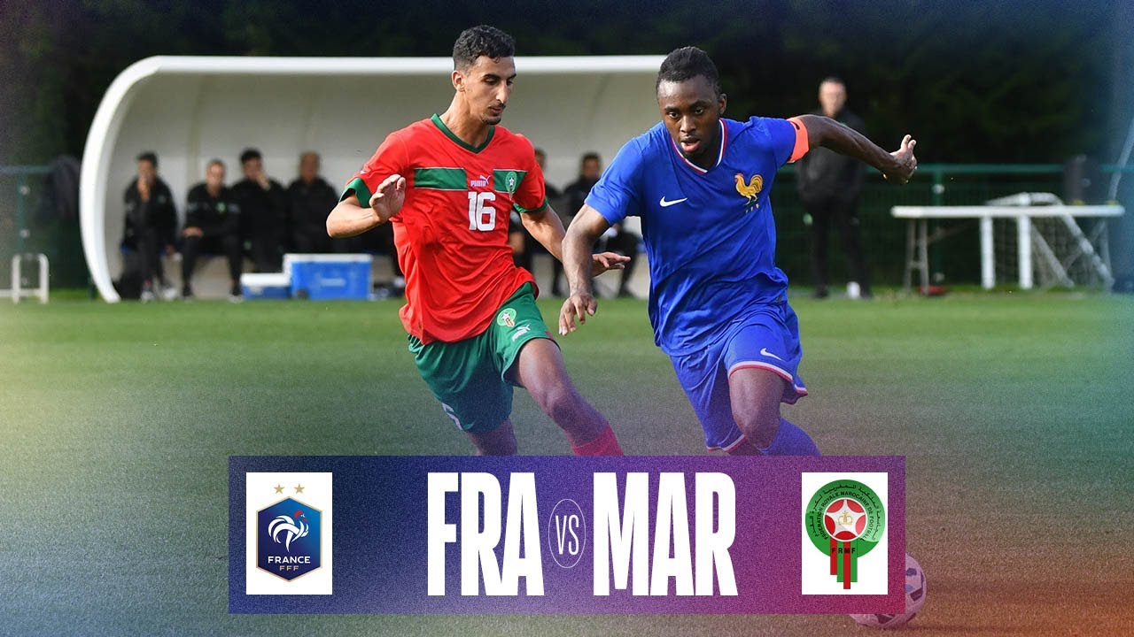 U20 : France-Maroc (5-4), le résumé - YouTube