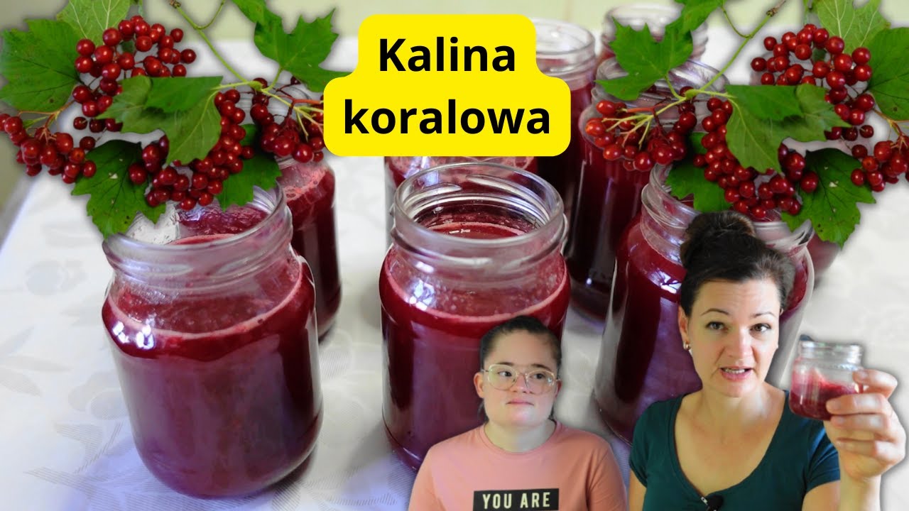 🍃Leczniczy sok z KALINY z miodem🍃 Babcine przepisy! Właściwości kaliny ...