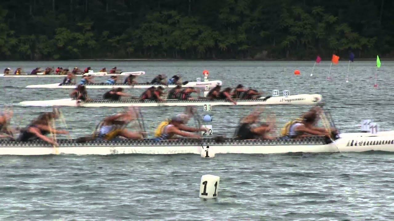 Waka ama Racing in New Zealand - YouTube
