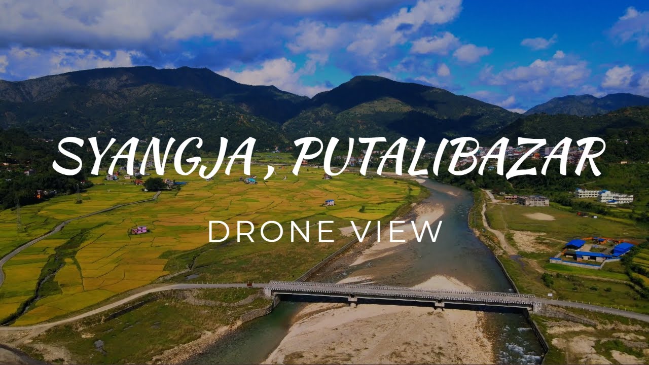 Syangja Putalibazar | Drone View | Beautiful Nepal. - YouTube