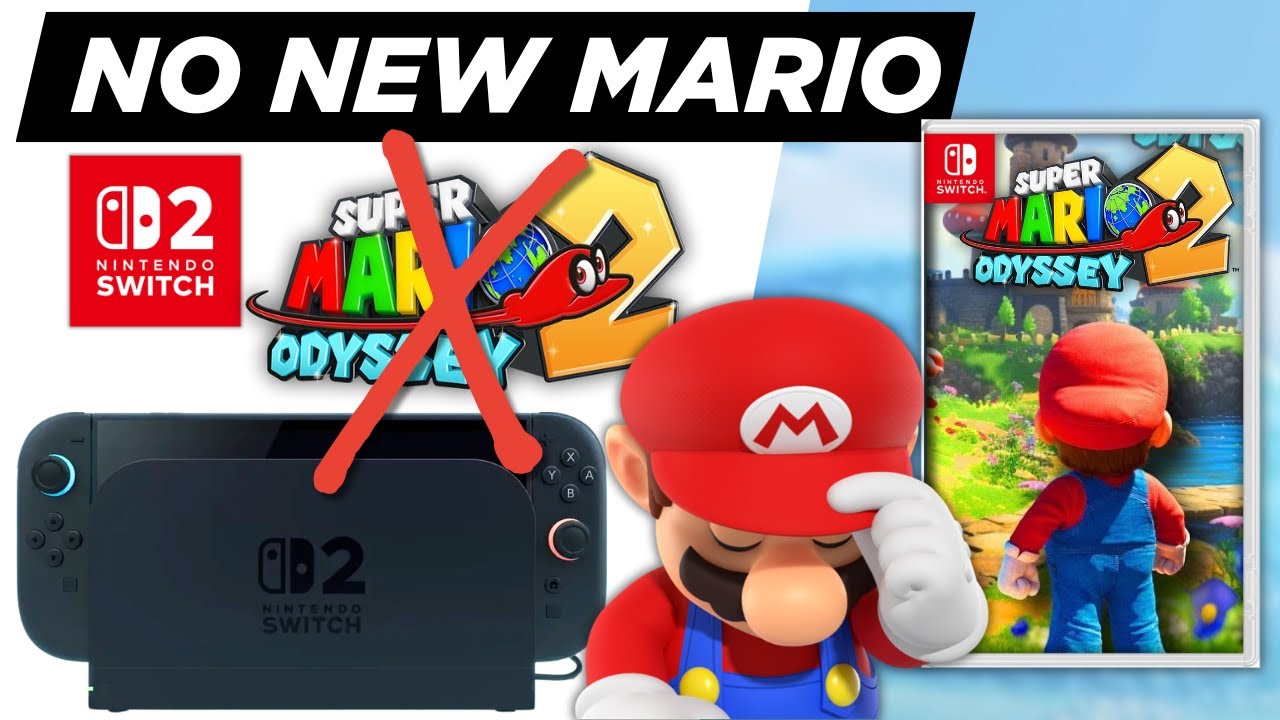 Why A New 3D Mario Won't Be A Launch Title For Nintendo Switch 2 - YouTube
