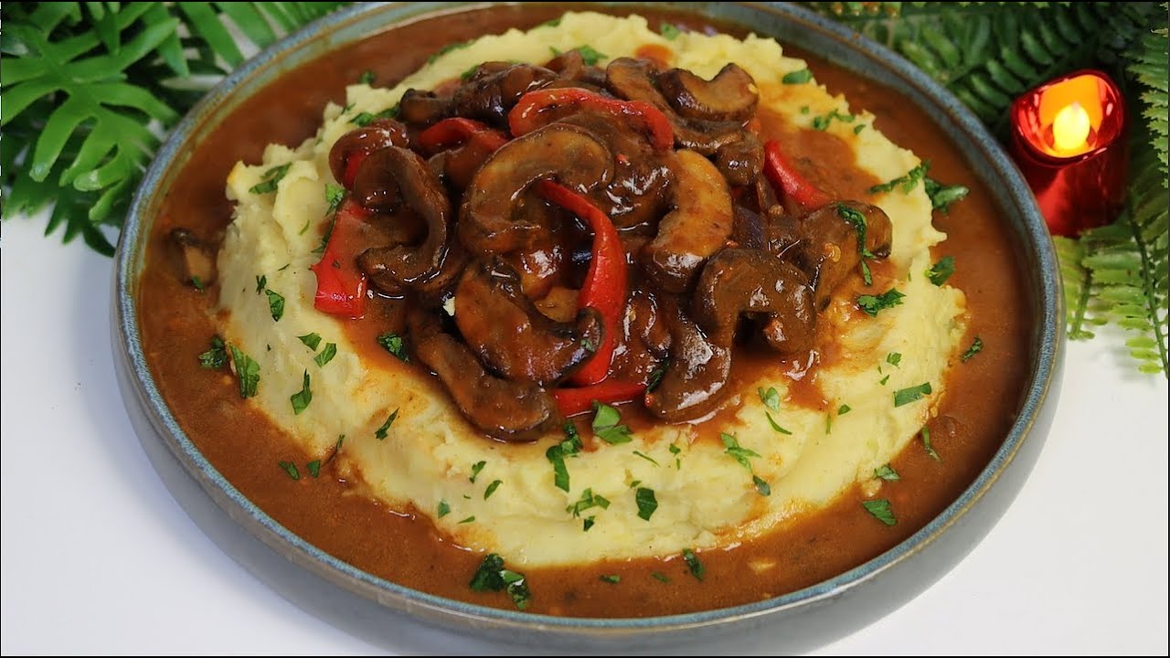 Kremal Patates. Etten daha lezzetlidir. Vegane Kolay tarif. Etten daha ...