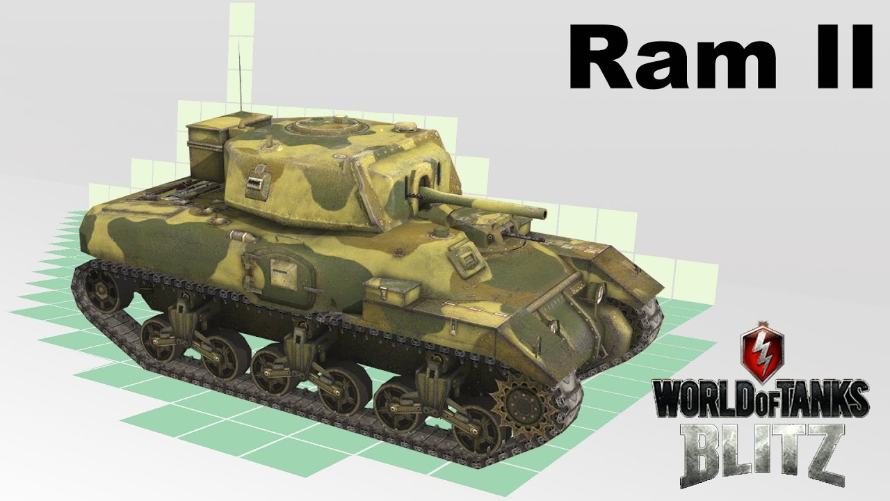 World of Tanks Blitz - Ram II : gameplay - YouTube