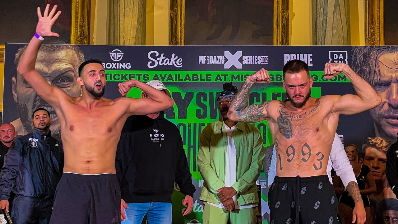 SLIM VS RYAN TAYLOR WEIGH IN - YouTube