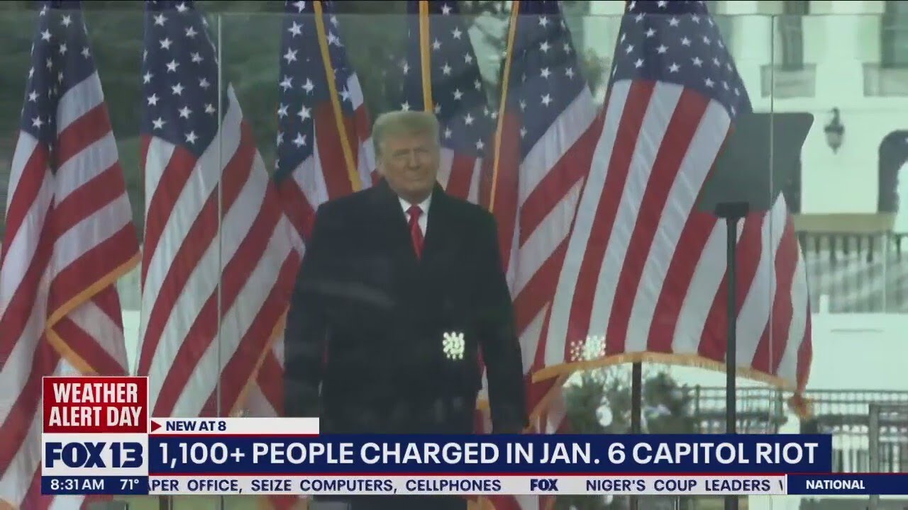 More than 1,100 people charged in Jan. 6 Capitol riot - YouTube