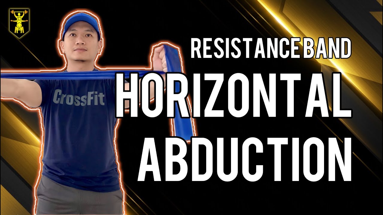 Resistance Band Shoulder Bilateral Horizontal Abduction - YouTube