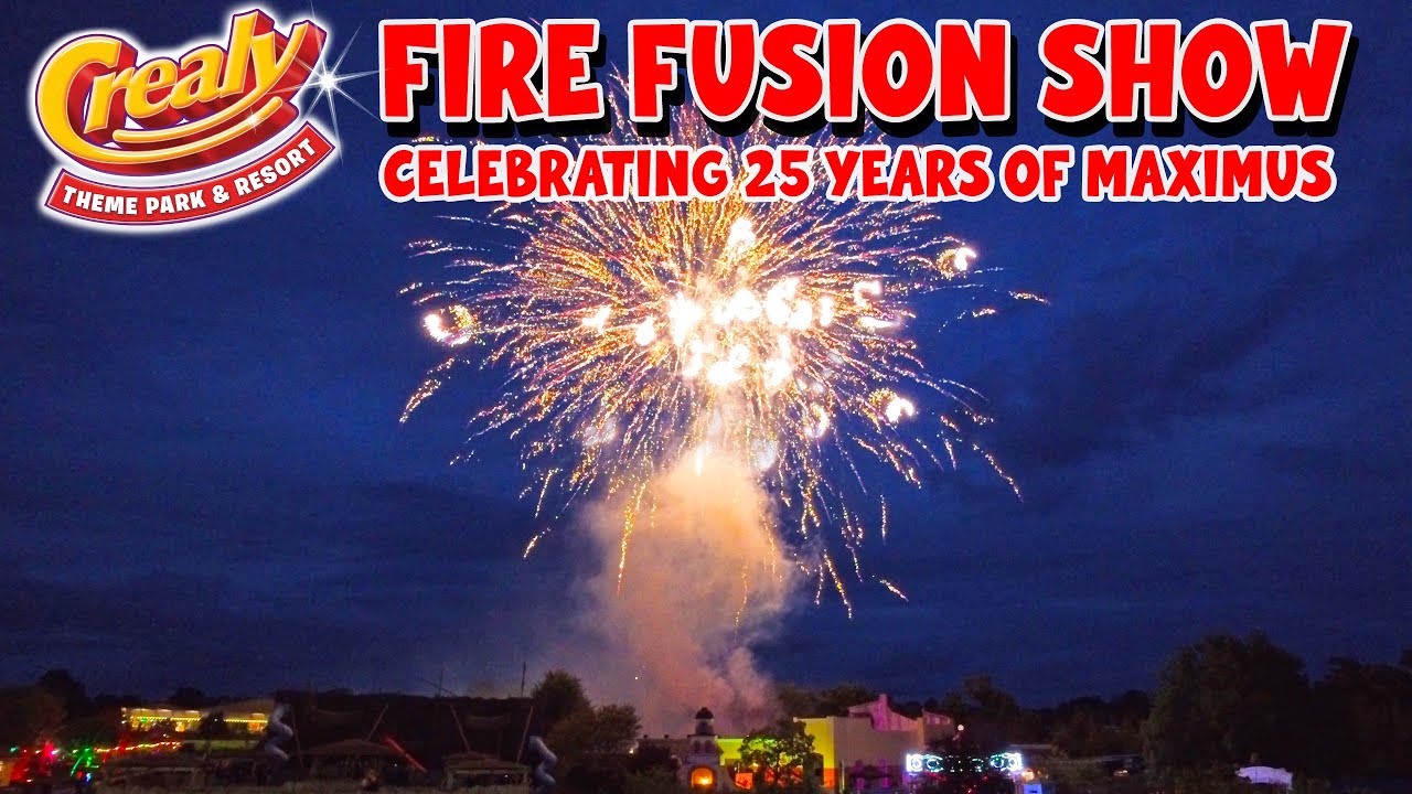 Celebrating 25 Years of Maximus with Fire Fusion at Crealy Theme Park ...