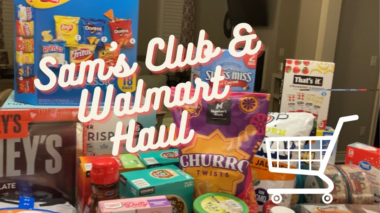 $300 Sam’s Club and Walmart Haul/Cross Border Shopping - YouTube