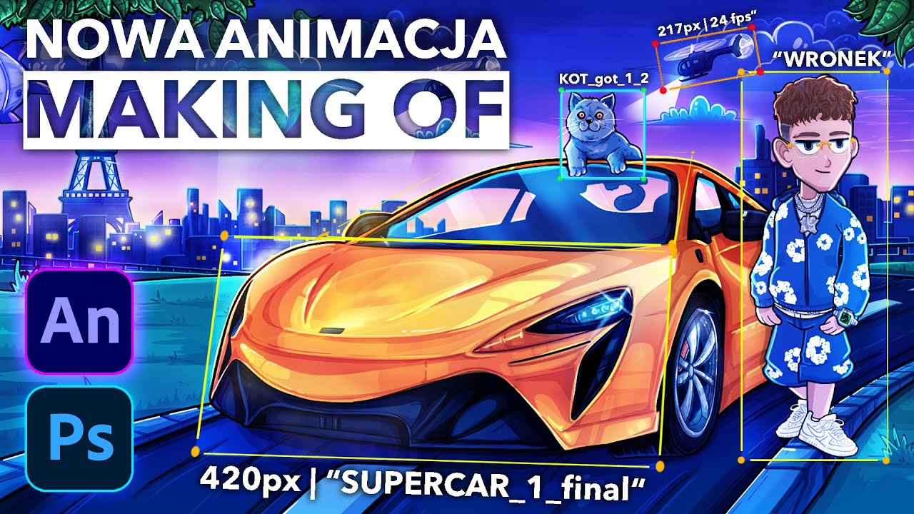 NOWA ANIMACJA dla Wronek i Amar | SAYGON - YouTube