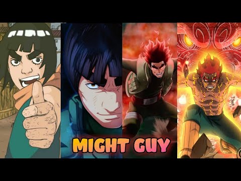 Guy Sensei "Bushy Brow Sensei" - [Might Guy] The Eight Inner Gates ...