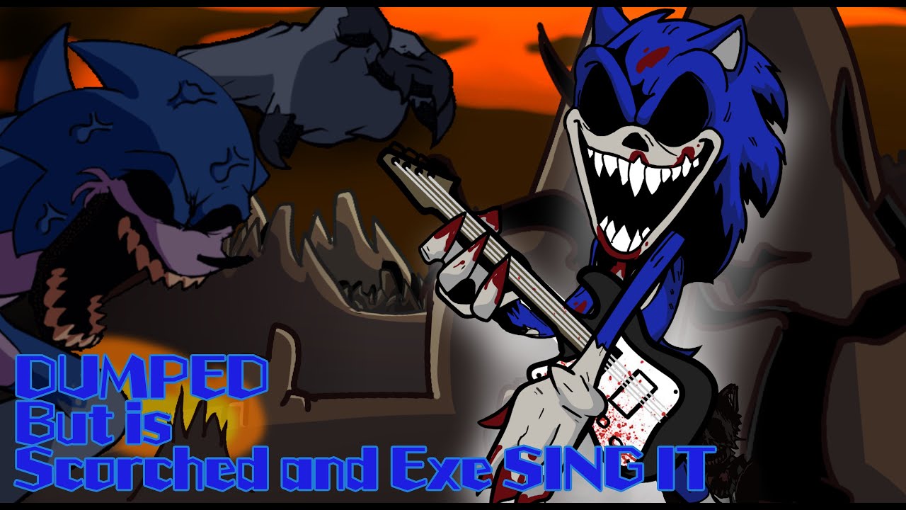 FNF Mistful Crimson morning Dumped but is Exe and Scorched sing it (And ...