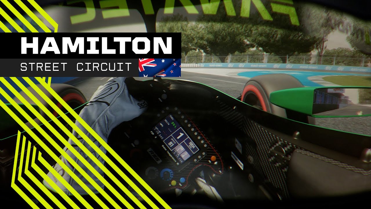 HAMILTON Street Circuit - New Zealand Track download - YouTube