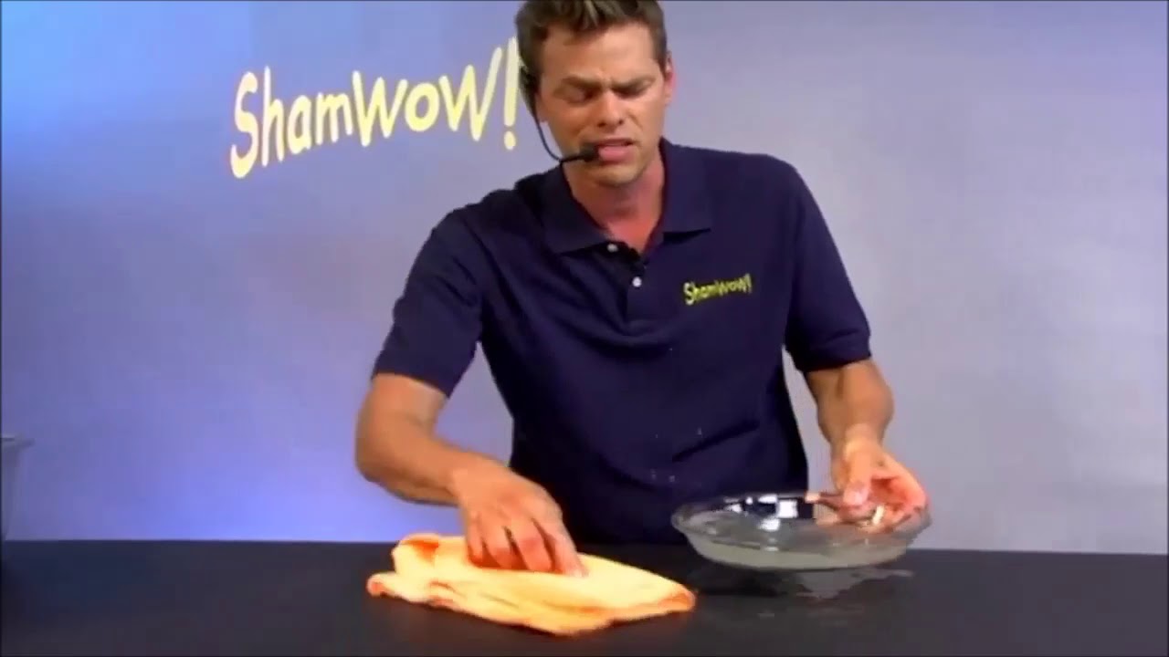 ShamWow Shammy Towels - YouTube