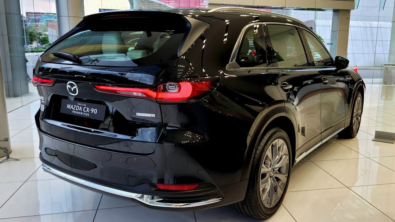 Mazda CX-90 ( 2024 ) Luxury Family SUV 7 seater Black Edition ...
