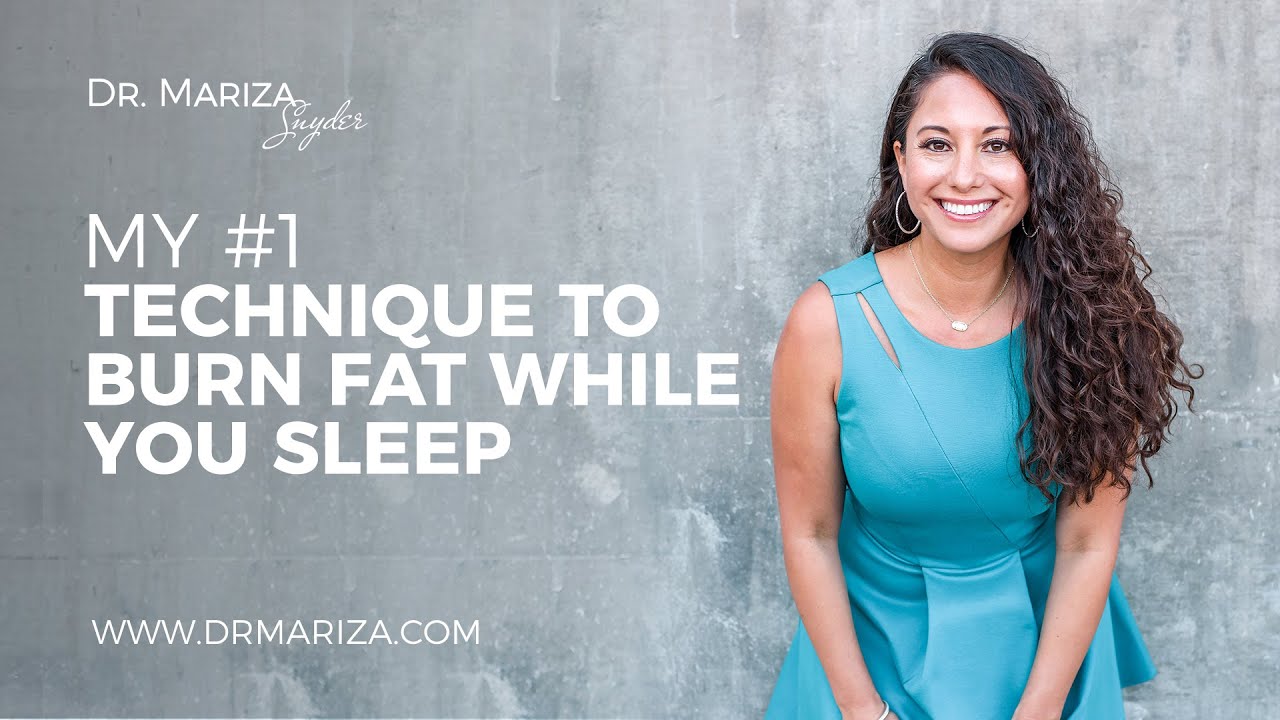 My #1 Technique to Burn Fat While You Sleep - YouTube