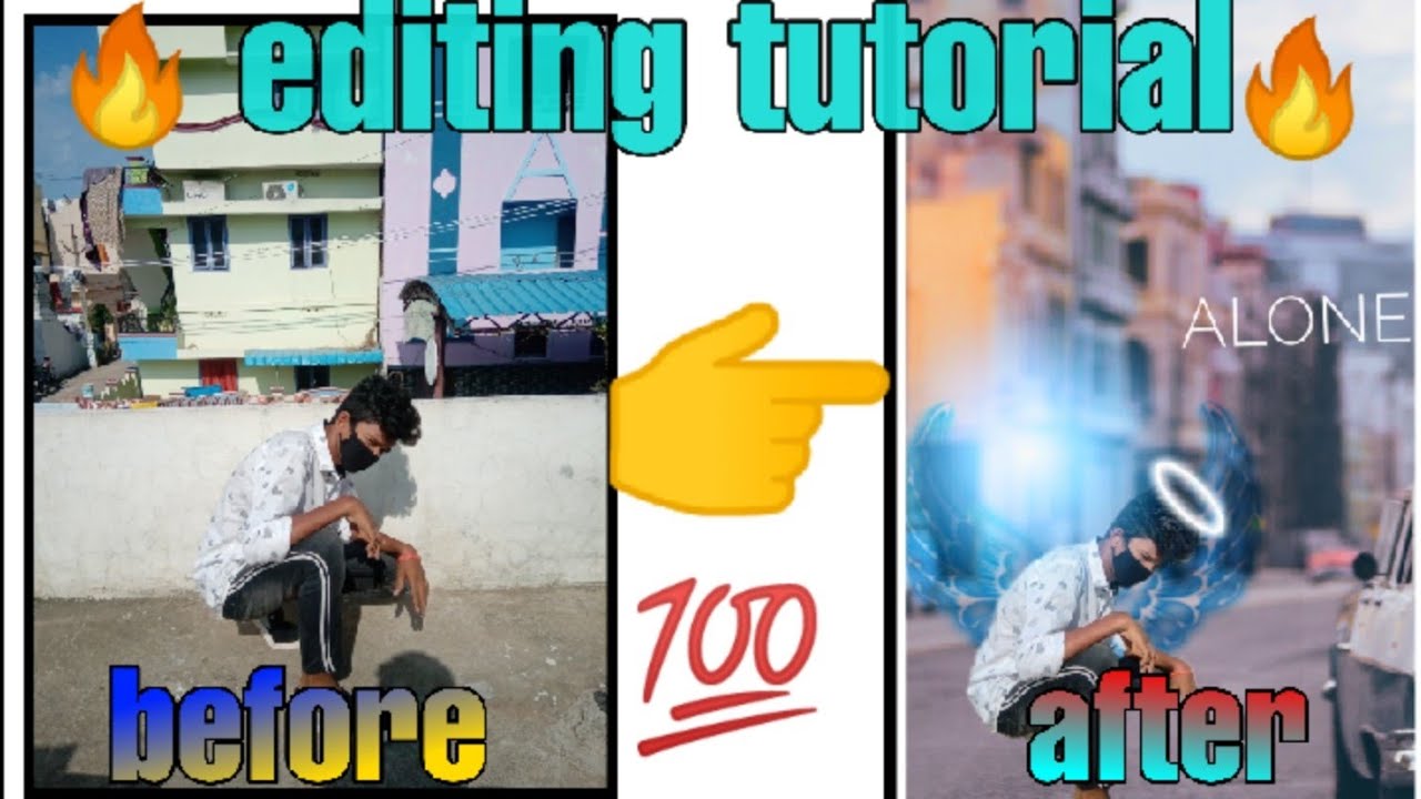 How to edit picks in PicsArt with quality tranding edit - YouTube