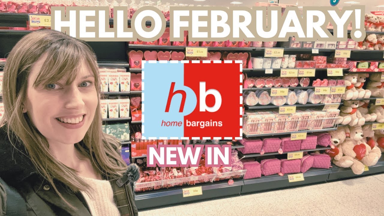 HELLO FEBRUARY! HOME BARGAINS NEW IN Cosy Chat & Mother’s Day Gift ...