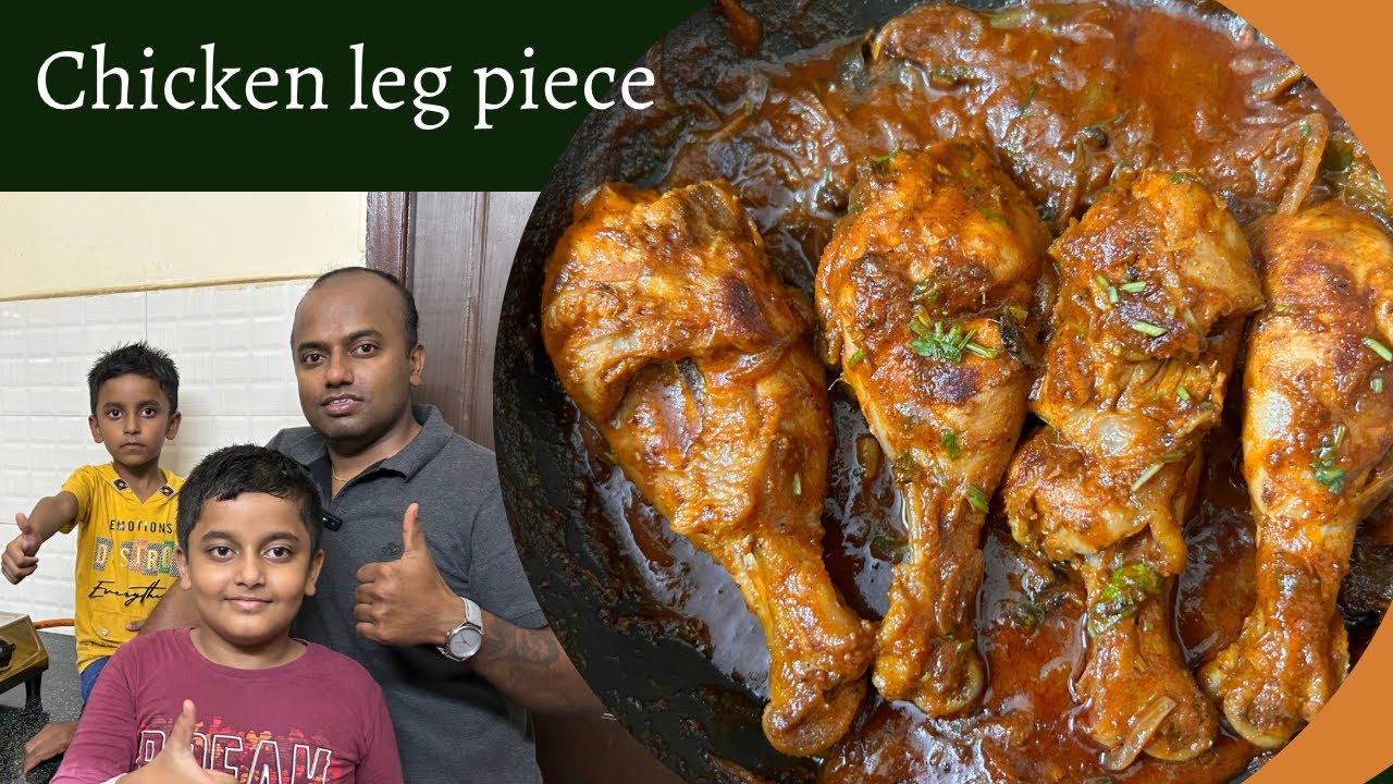 Chicken leg piece | chicken recipe | chicken curry | chicken fry - YouTube