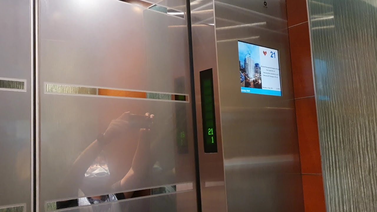 Samsung Hub - Schindler D-Line (Miconic 10 & TX-GC) Elevators - YouTube