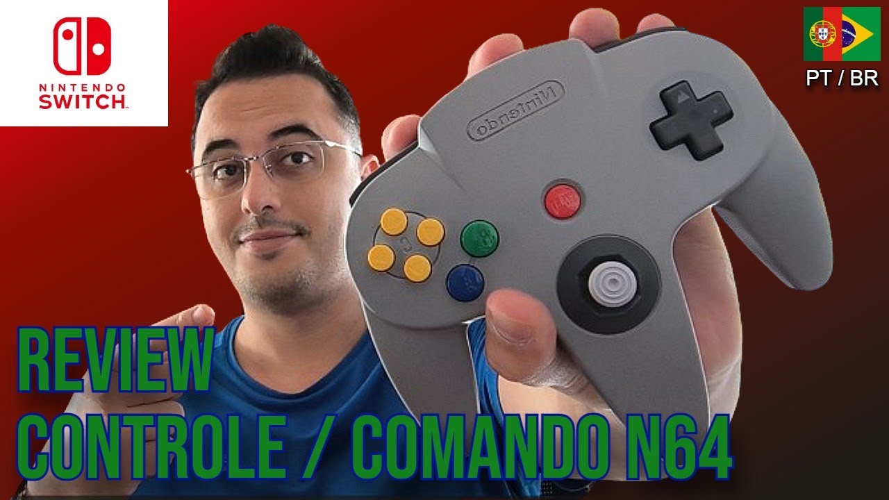 Uboxing e Review do N64 NSO Controller (PT/BR) - YouTube