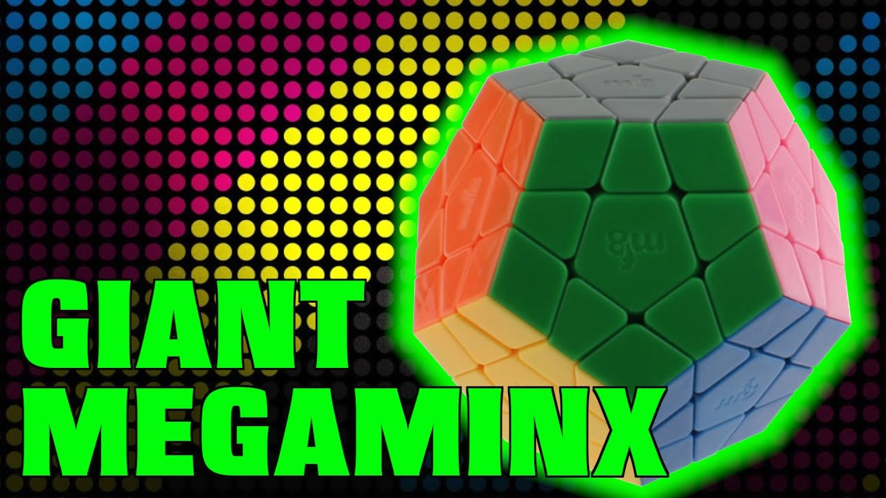 Giant Megaminx Unboxing + GIVEAWAY *OVER* - YouTube