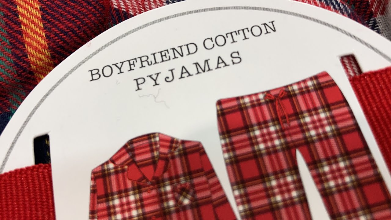 Primark Boy Friend Pyjamas For Her - October | 2020 - YouTube