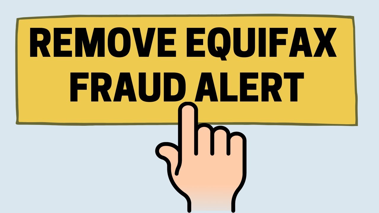 Equifax: How to Remove a Fraud Alert 2022 - YouTube