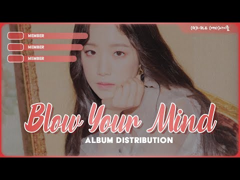 (G)I-DLE (여자(아이들 - ‘Blow Your Mind' - Line Distribution