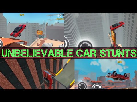 UNBELIEVABLE CAR STUNTS IN STUNTS CAR EXTREME - YouTube