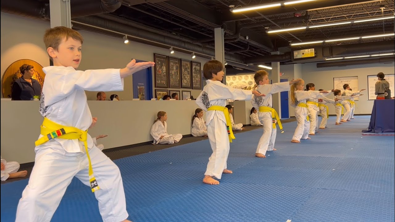 2024 March Level 1 Belt Testing (White & Yellow Belt)⚪️🟡 - YouTube