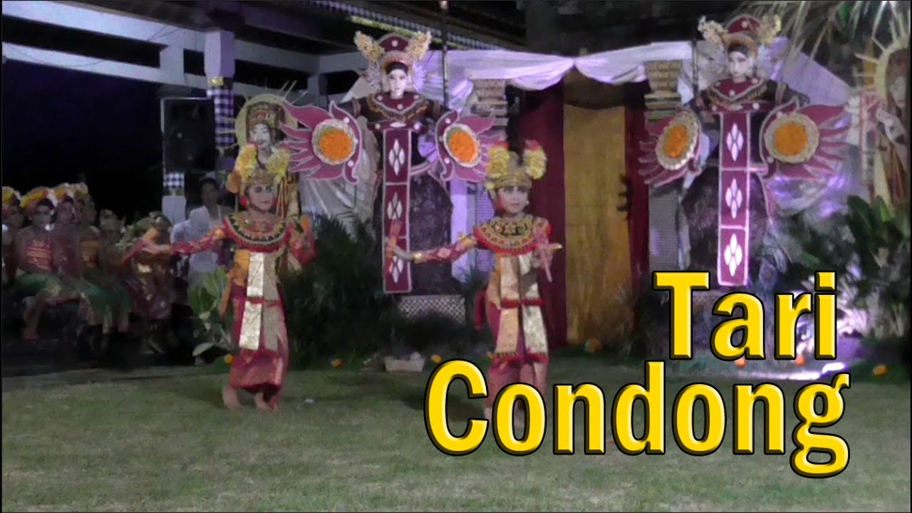 TARI CONDONG - TARIAN BALI - YouTube