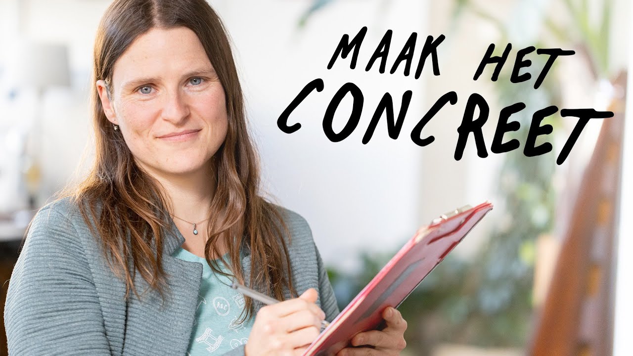 Video voorbereiding: maak het CONCREET - YouTube