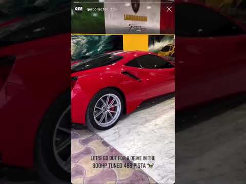 Ferrari 488 Pista drive 😱🏎 - gercollector Instagram Story
