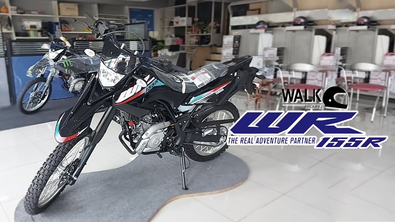 YAMAHA WR155 RC BLACK พาชมรอบคัน ยามาฮ่า สายวิบาก ดับบริ้วอาร์155 สีดำ ...