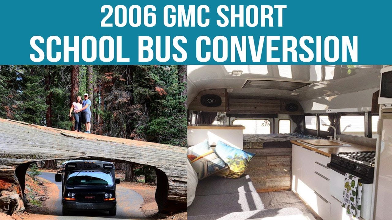 2006 GMC Short School Bus Conversion by D Bus Life - YouTube