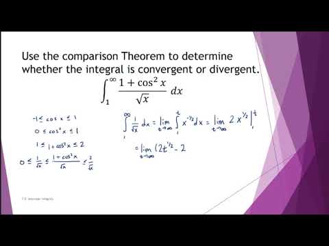 7.8 Comparison Theorem - YouTube