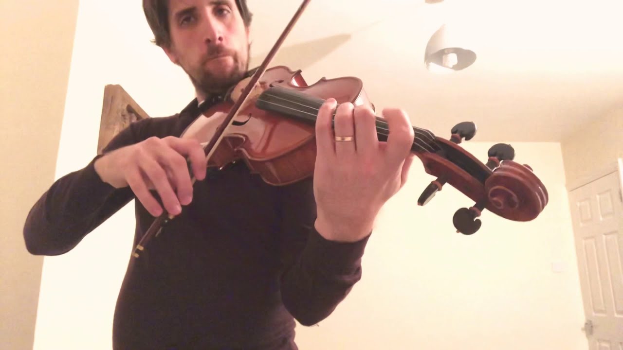 Tango by Albeniz on viola - slow tutorial - YouTube