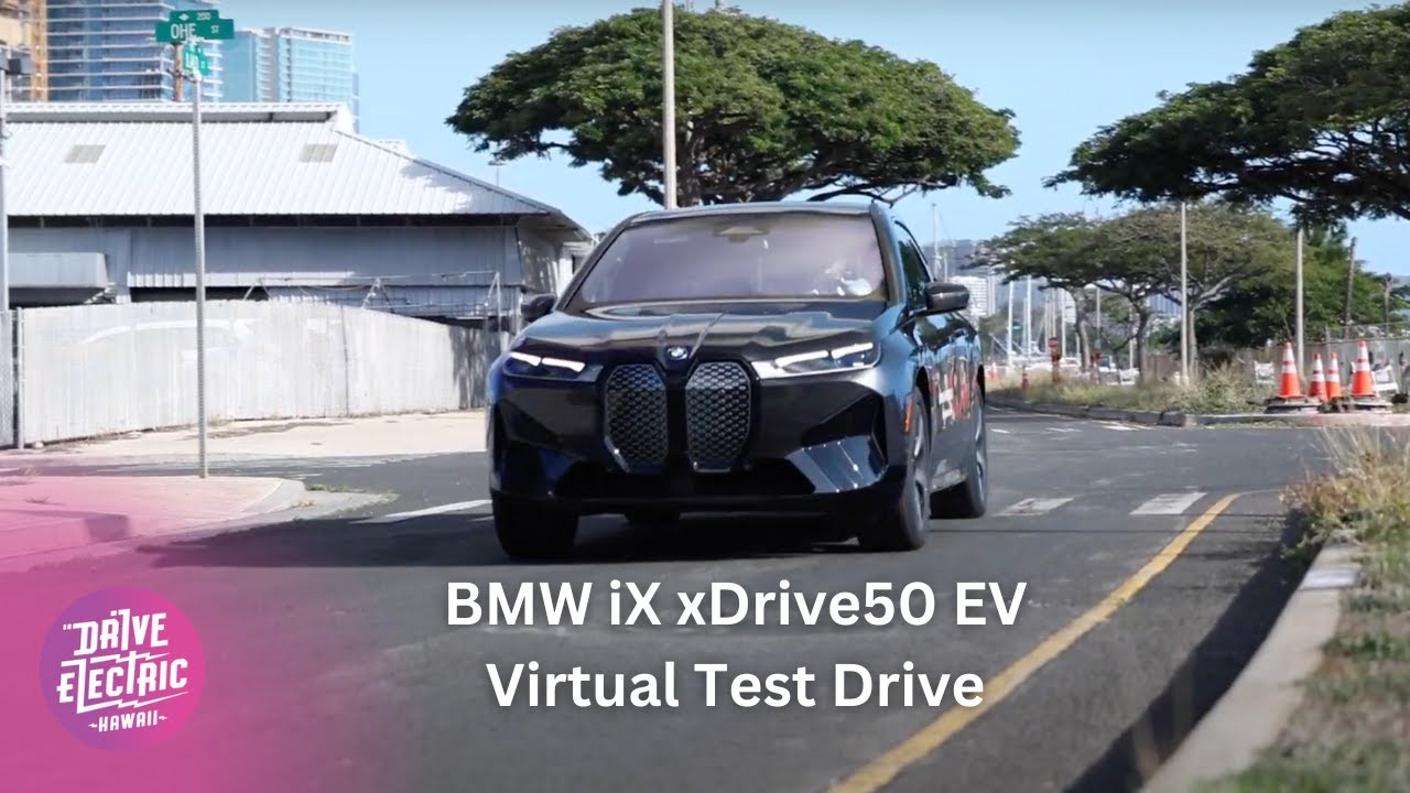 BMW iX xDrive50 EV Virtual Test Drive - YouTube