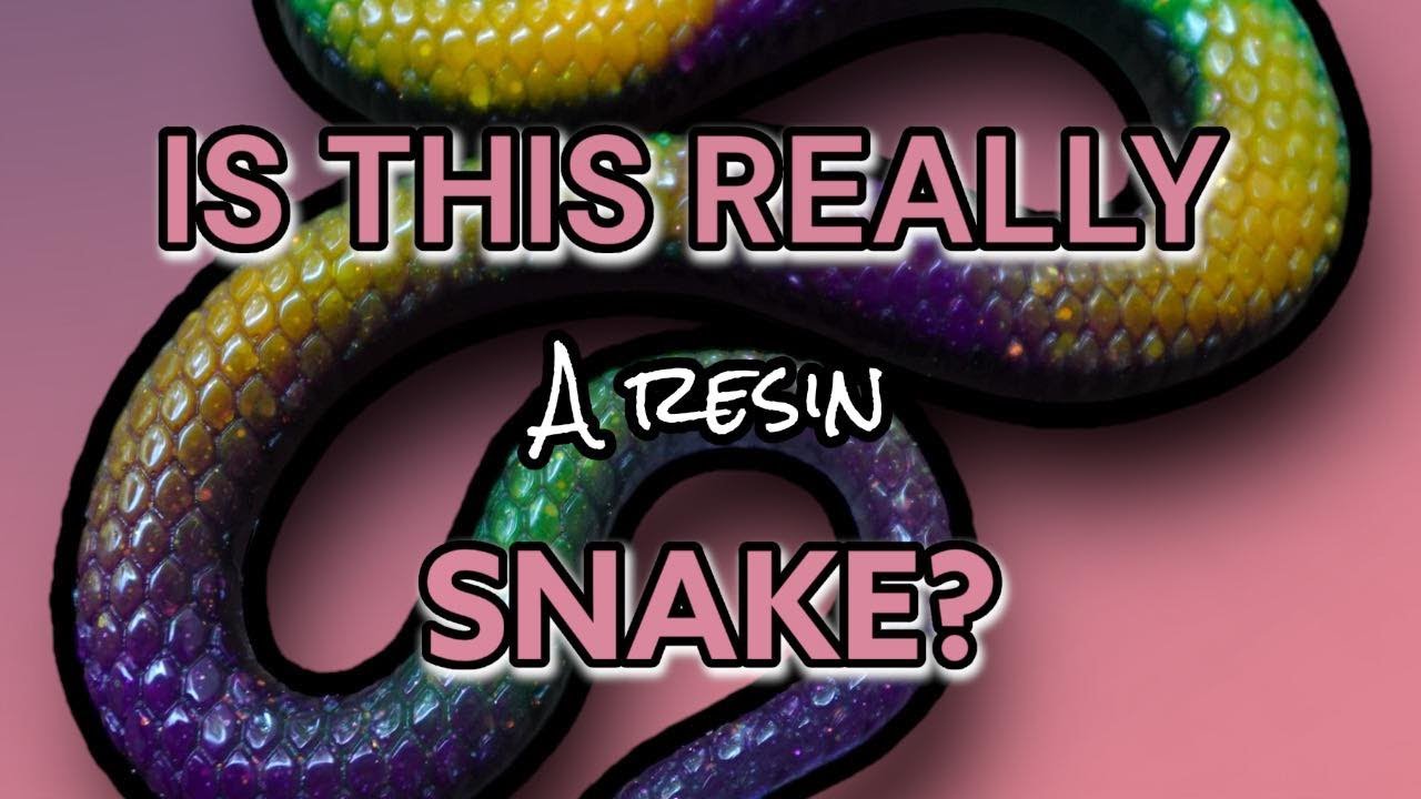 25 - This Resin SNAKE will blow your mind! - YouTube