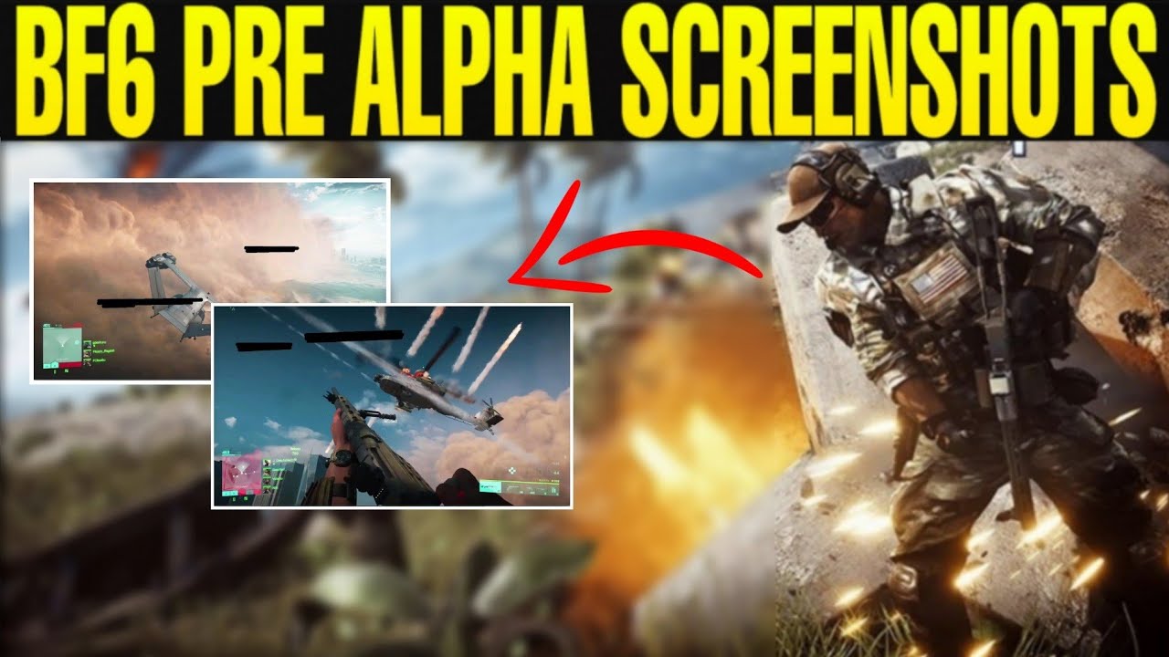 Battlefield 6 Pre Alpha Gamplay Screenshots And Teaser! - YouTube